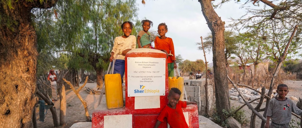 Sher provides clean drinking water in rural areas - Sher Ethiopia